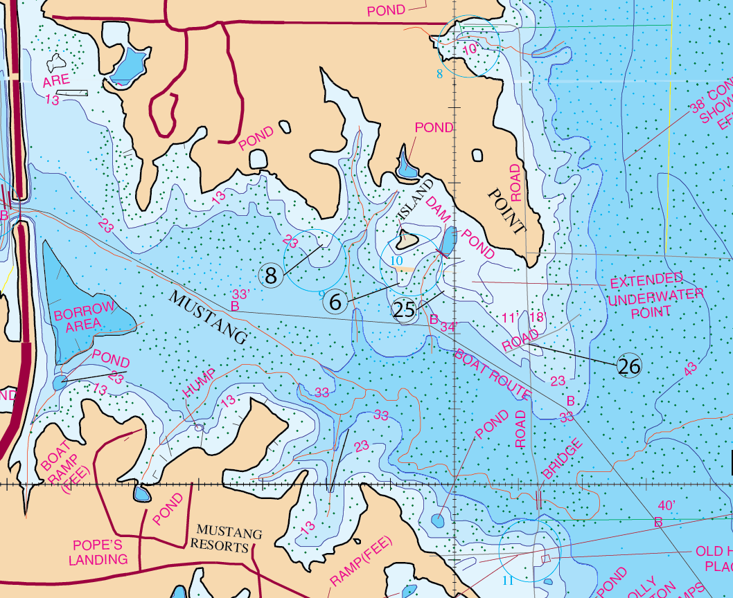 MUSTANG CREEK M4-1 - Martins Map - The Super Map
