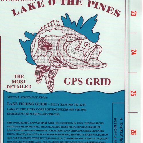 Ray Roberts Lake Map - Martins Map - The Super Map