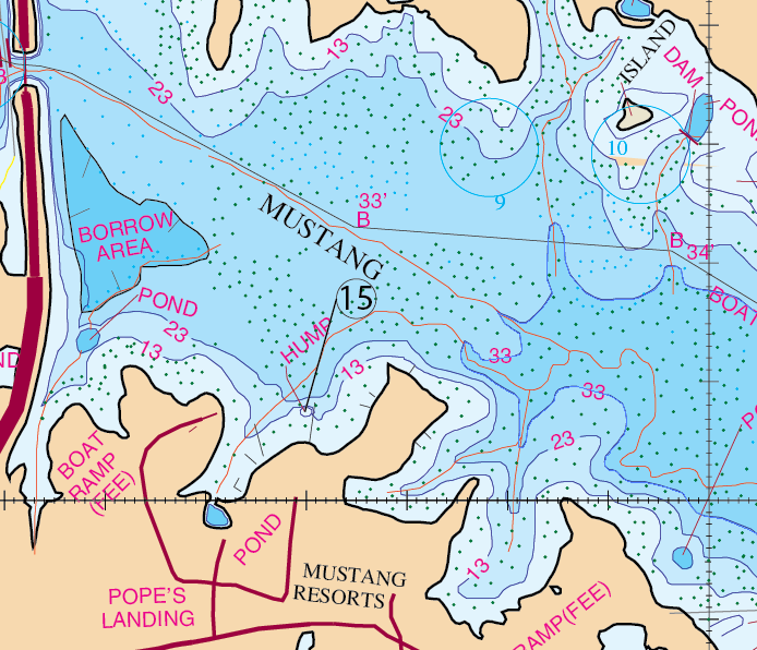 MUSTANG CREEK - SOUTH ENTRANCE - Martins Map - The Super Map