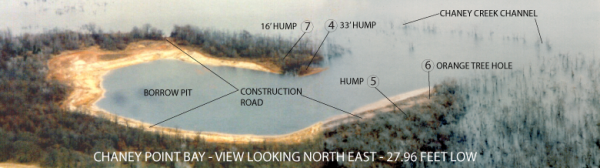 LEARN THE LAKE SERIES - MOUTH OF CHANEY BRANCH - Martins Map - The ...